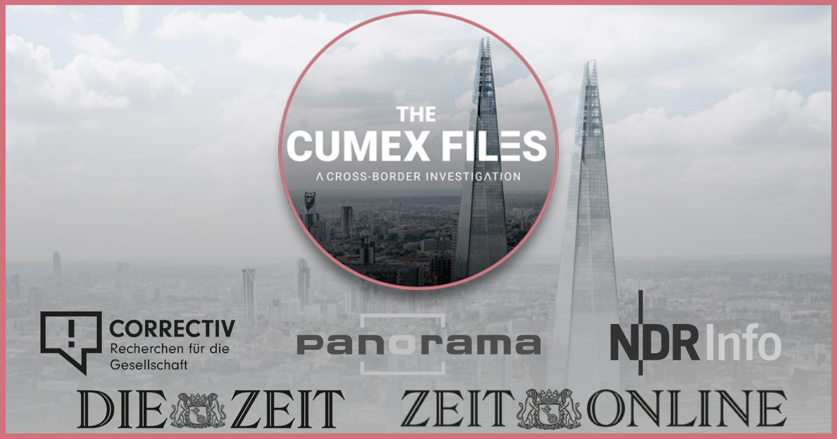 1. Preis – Die CumEx-Files